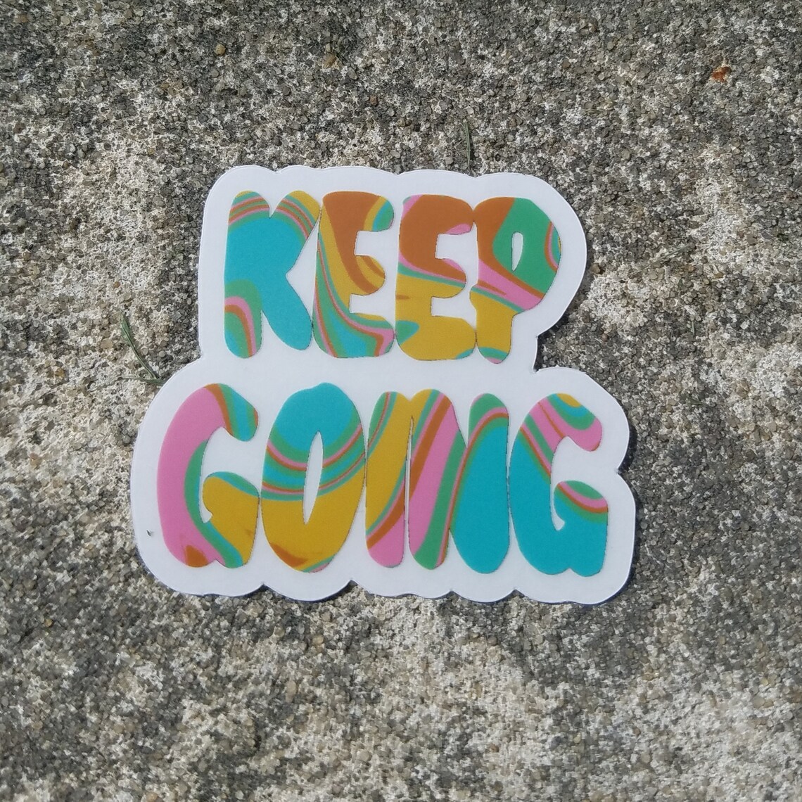 Keep Going Sticker Keep going Stickers Motivational sticker - Etsy