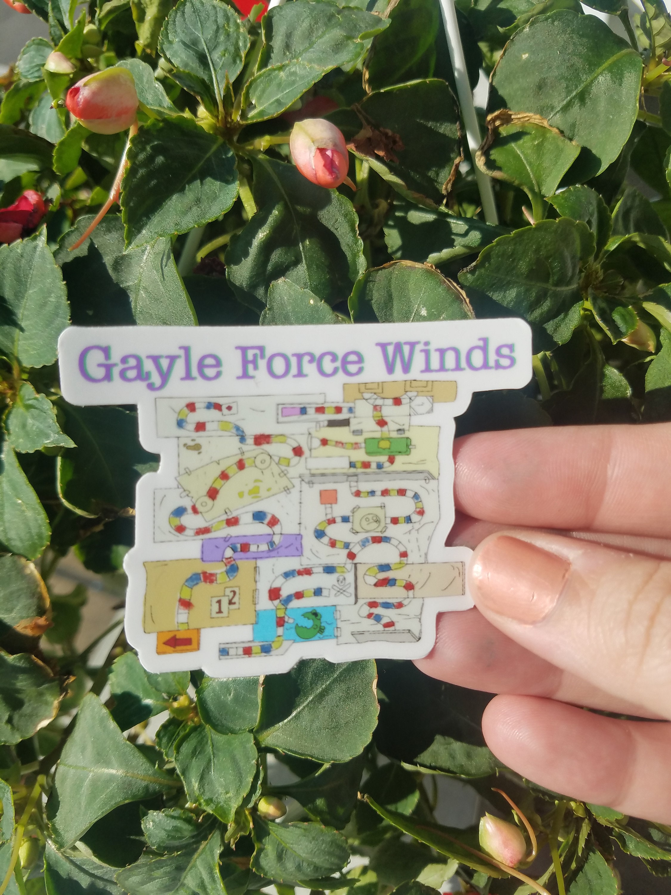 Bobs Burgers Sticker Gayle Force Winds Bob's Burgers - Etsy
