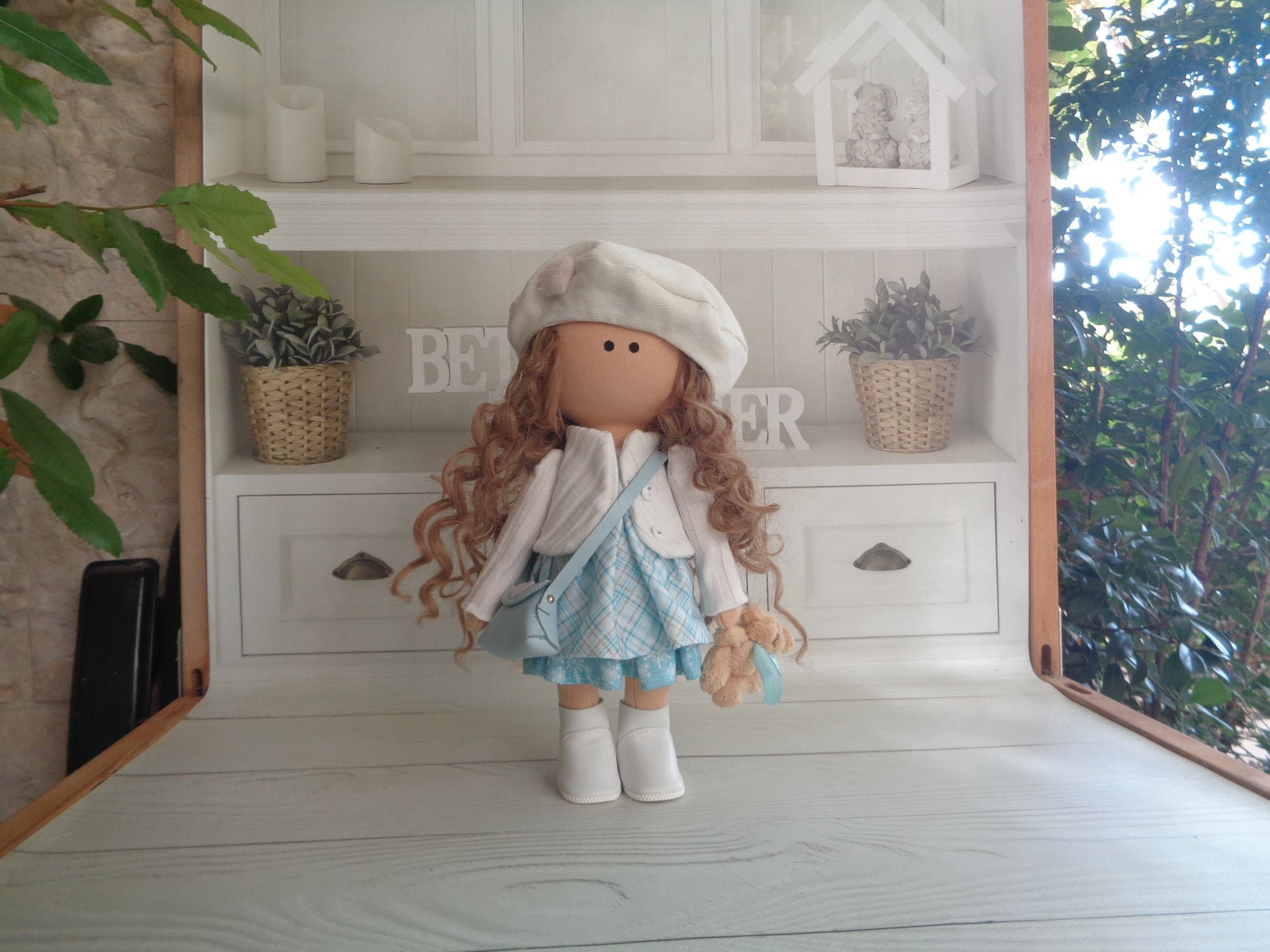 Tilda Doll Doll Textile Tilda Doll Nursery Decor Art Doll Fabric Doll ...