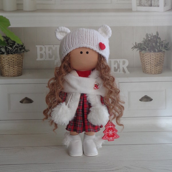Textile Doll - Etsy