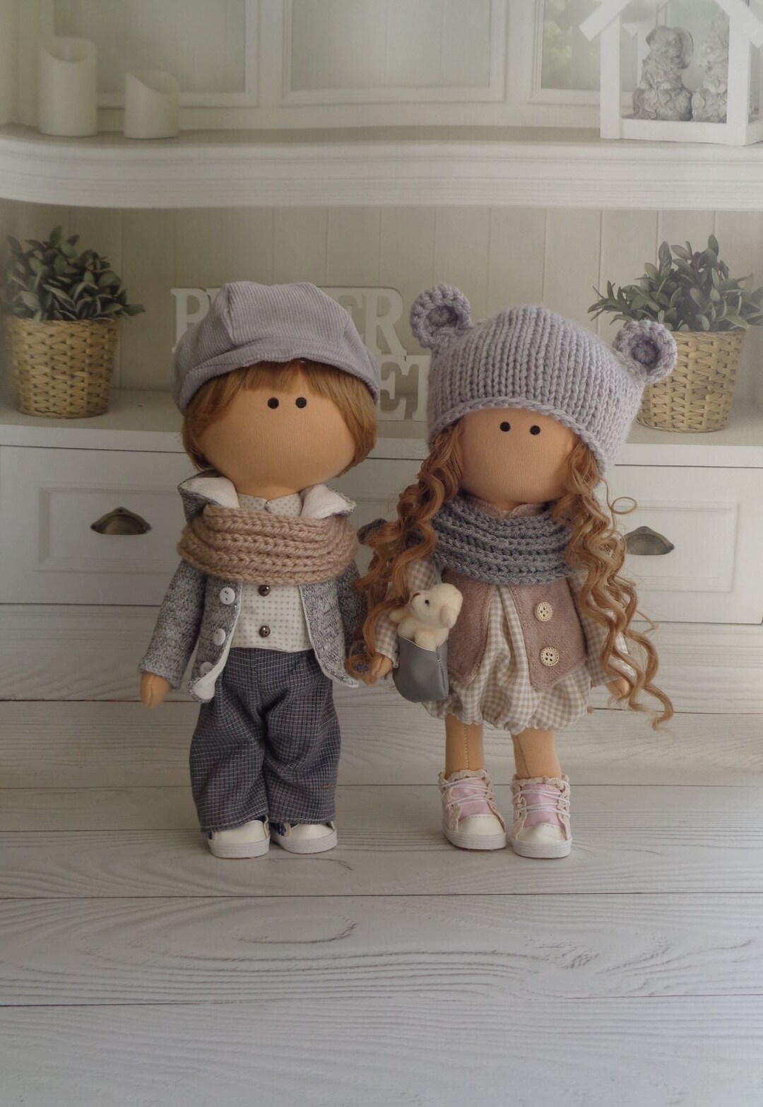 Couple of Dolls, Dolls Pair, Love Couple, Custom Made Dolls, Portrait ...