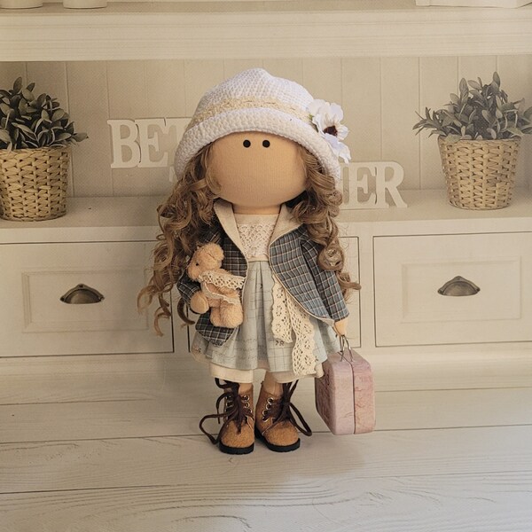 Tilda Rag Doll - Etsy