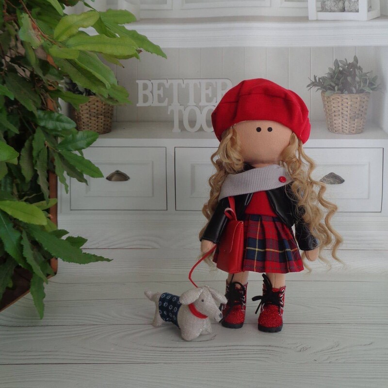 Tilda Rag Doll - Etsy