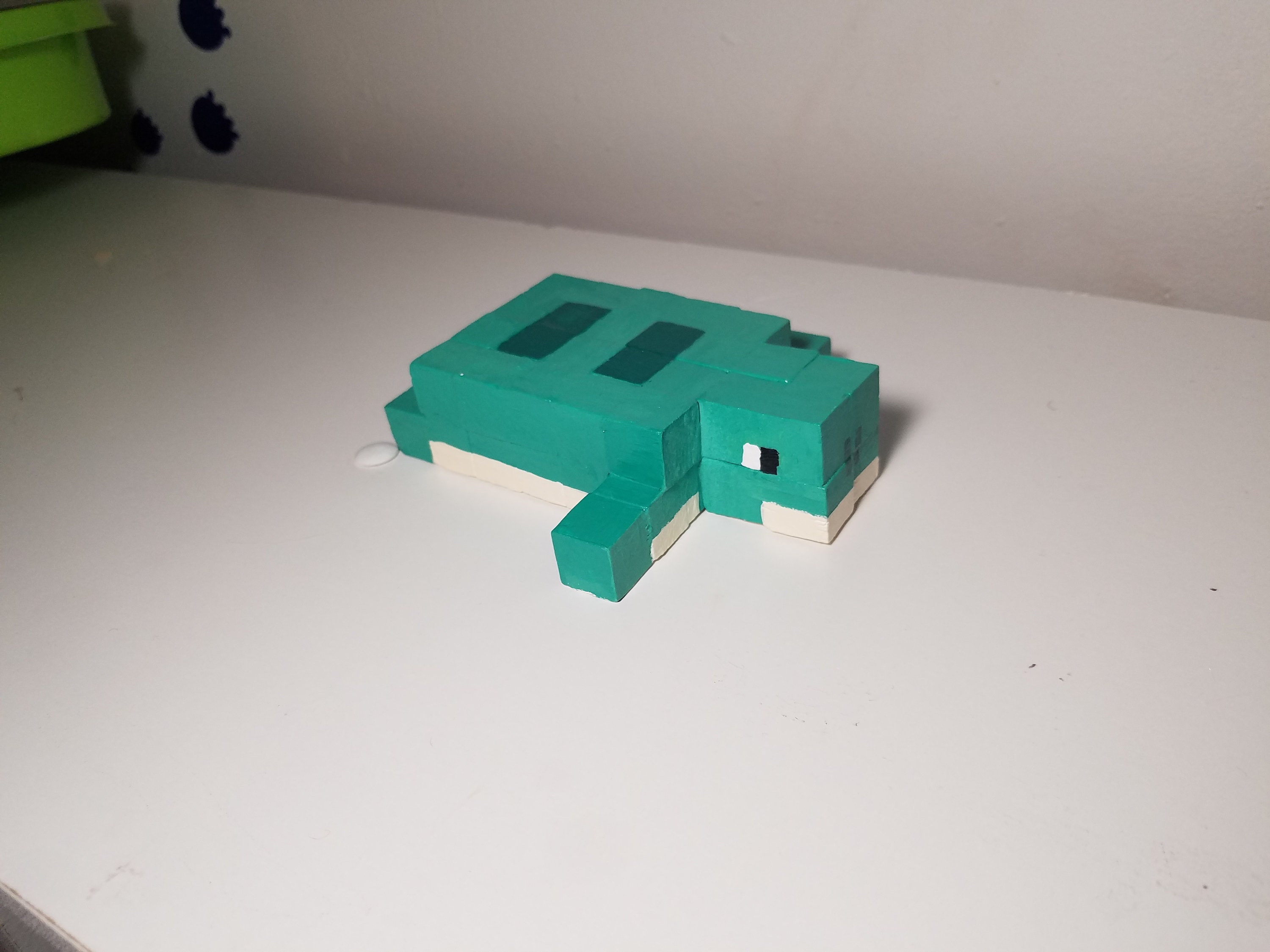Minecraft Papercraft Turtle