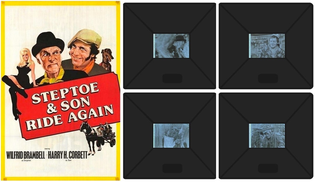 Set of 4 Genuine 35mm Mounted Slides Steptoe & Son Ride Again 1973 35mm ...