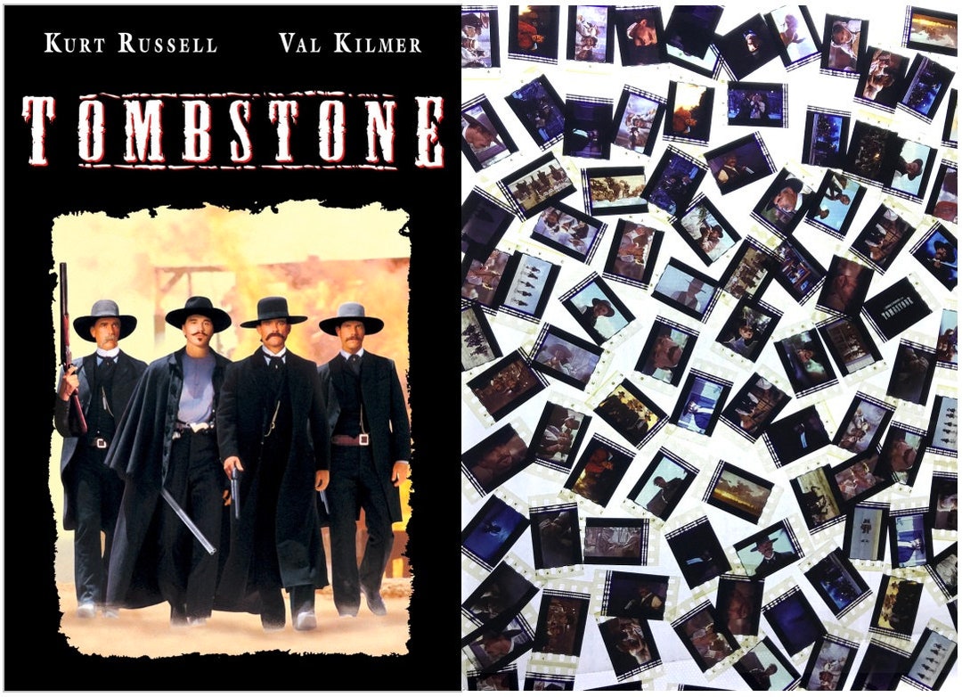 Larger Pack of 25x Genuine 35mm Clips - Tombstone (1993) 35mm Film Cell ...