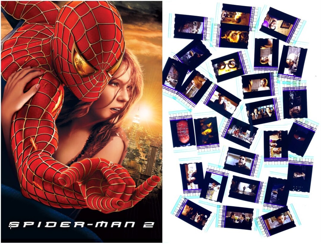Larger Pack of 20x Genuine 35mm Clips - Spider-man 2 (2004) 35mm Film ...