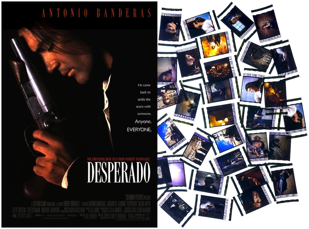 Larger Pack of 20x Genuine 35mm Clips - Desperado (1995) 35mm Film Cell Movie Filmcell Pack - Etsy