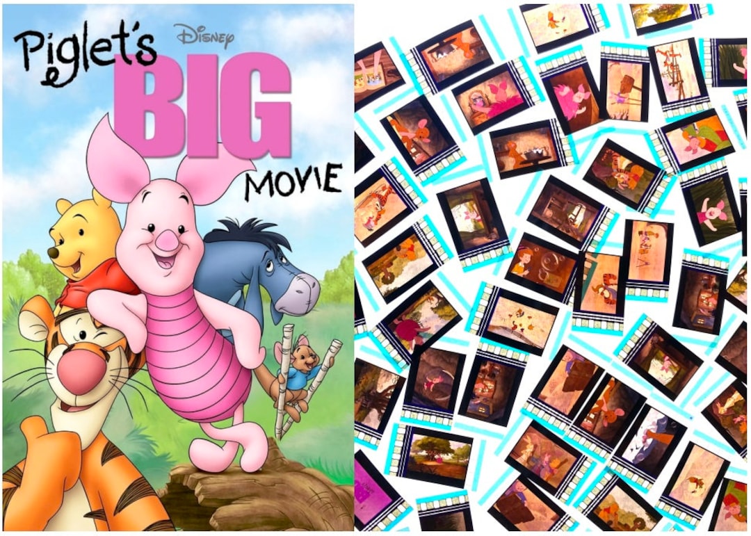Larger Pack of 20x Genuine 35mm Clips - Piglet's Big Movie (2003) 35mm ...
