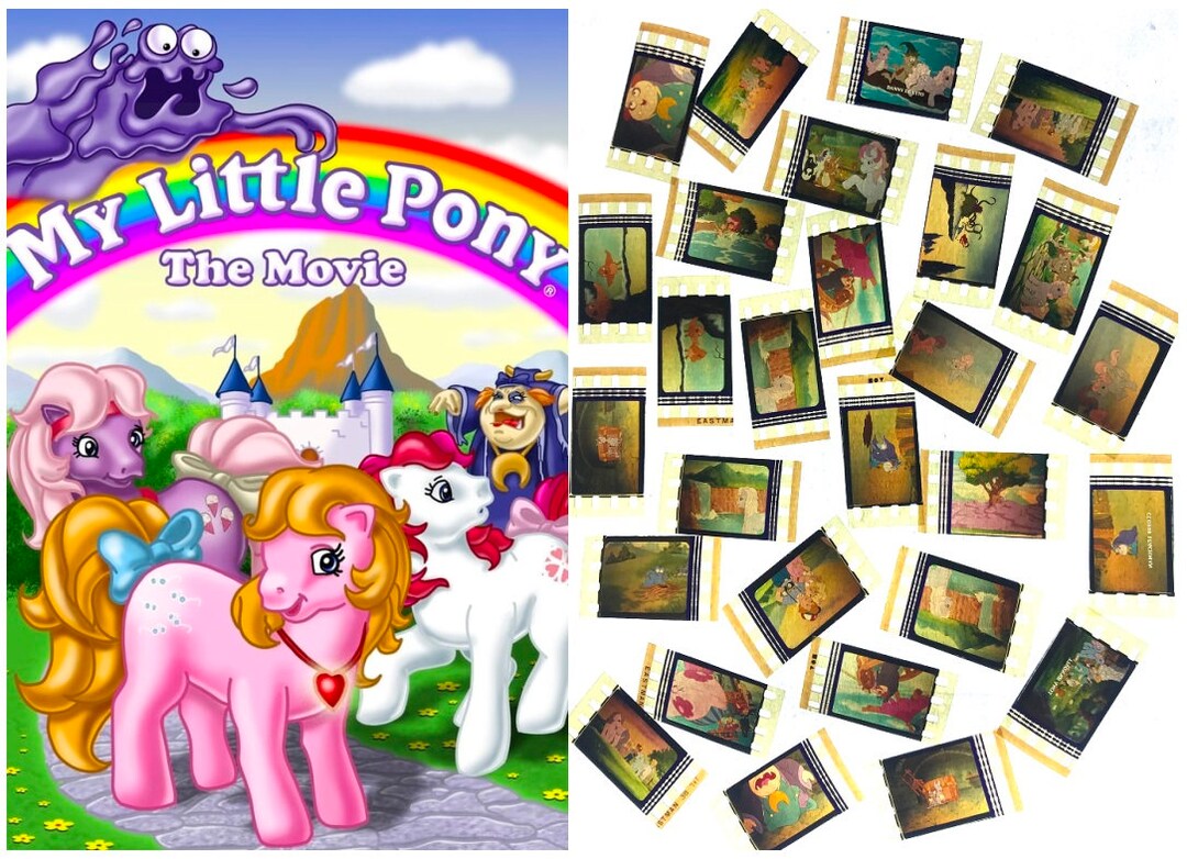 Larger Pack of 20x Genuine 35mm Clips - My Little Pony (1984) 35mm Film ...