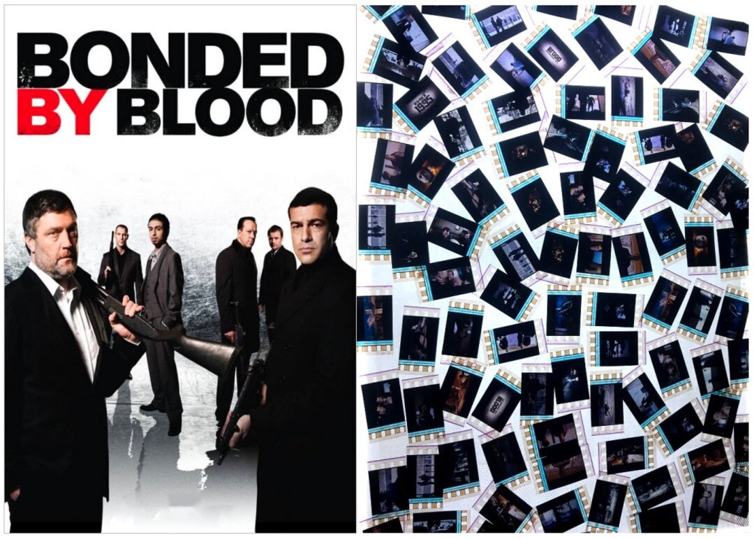 25x Genuine 35mm Clips Bonded by Blood 2010 35mm Film Cell Movie ...