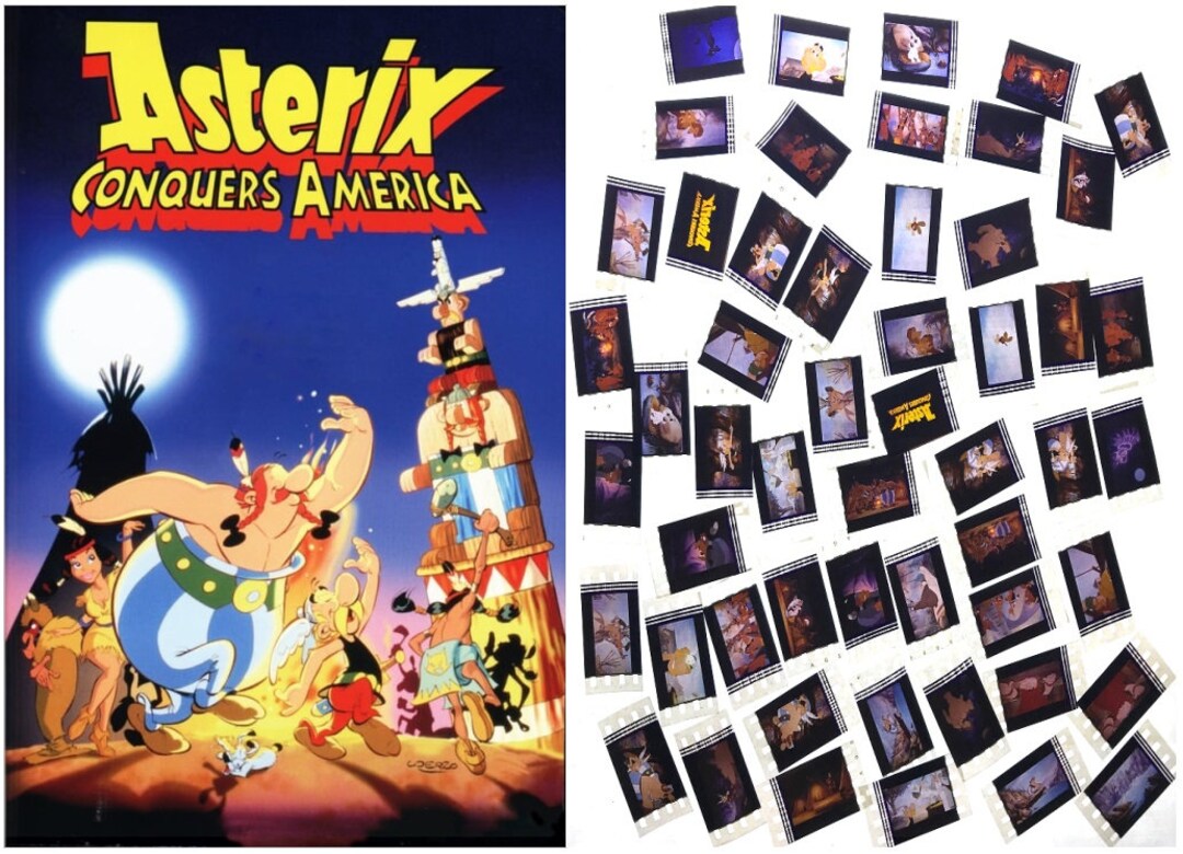Larger Pack of 20x Genuine 35mm Clips - Asterix Conquers America (1994 ...