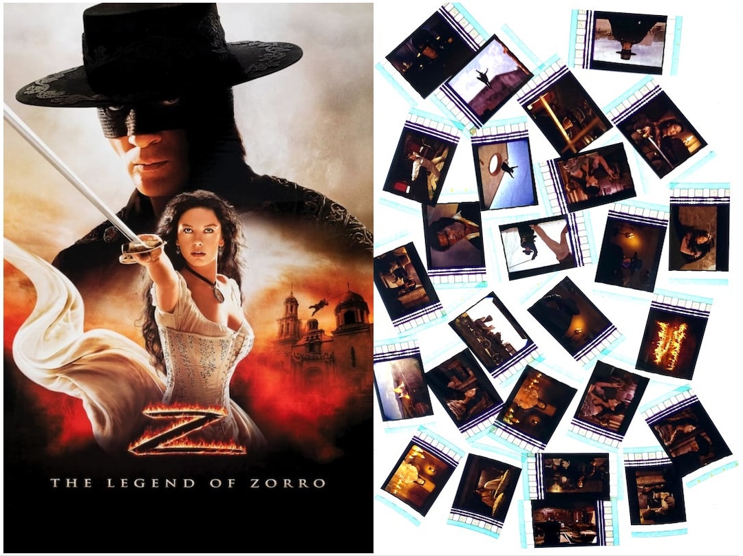 15x Genuine 35mm Clips the Legend of Zorro 2005 35mm Film - Etsy