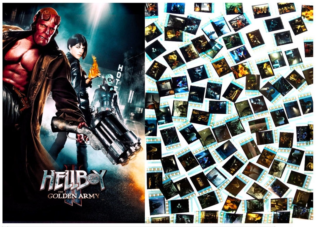 25x Genuine 35mm Clips Hellboy II 2 the Golden Army 2008 35mm Film Cell ...