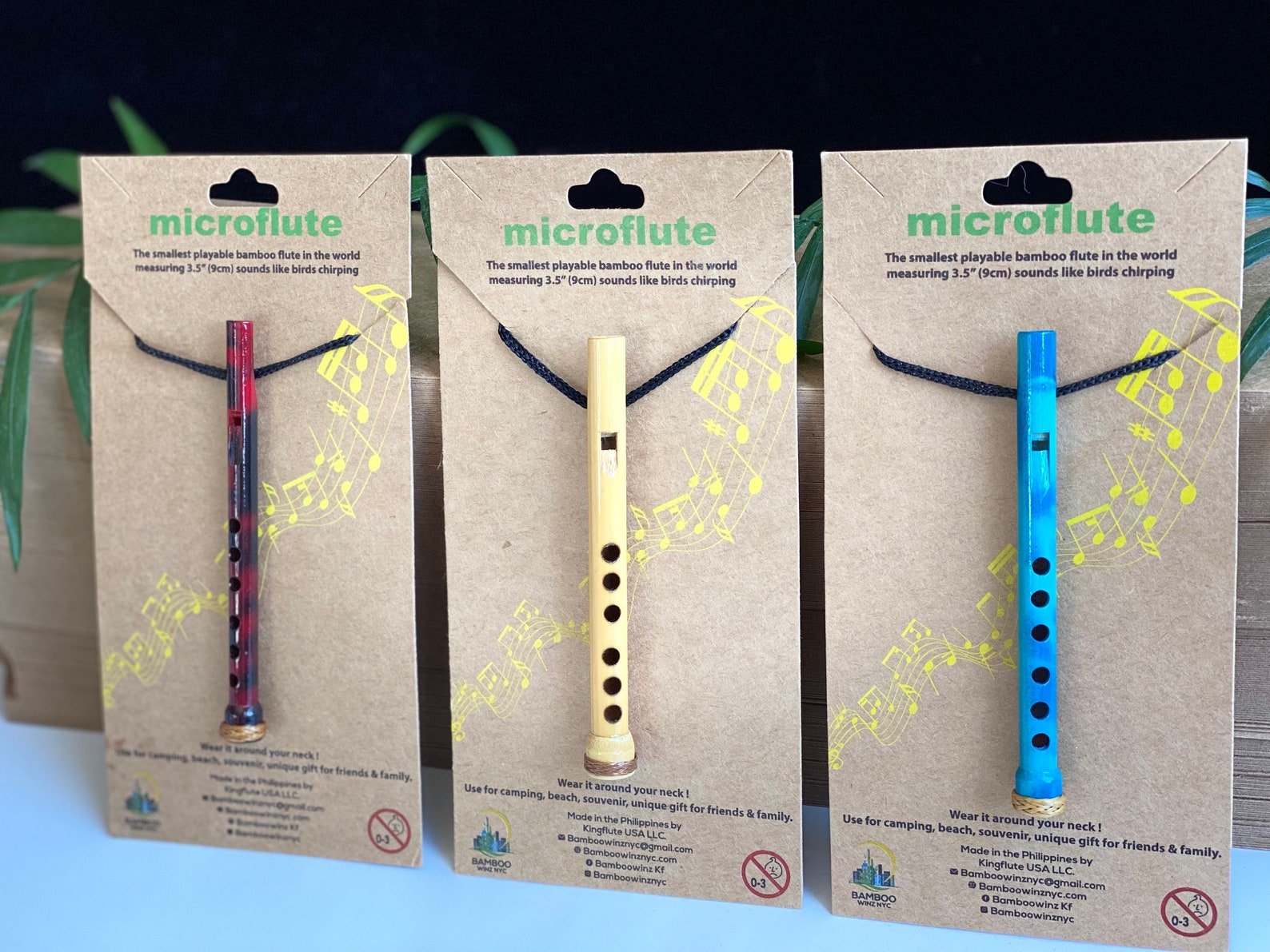 Natural Bamboo Micro-Flute Bird-Like Sound Perfect for | Etsy