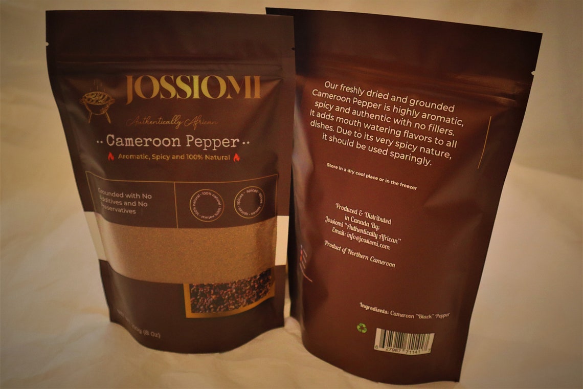 Grounded Cameroon Pepper Spice 100% Authentic 250g8oz - Etsy