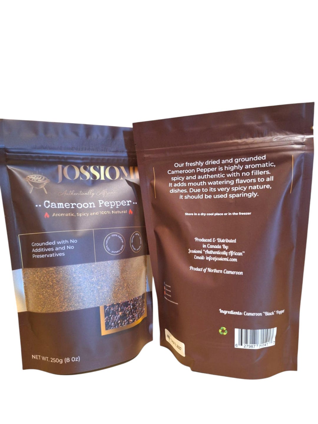 Grounded Cameroon Pepper Spice - 100% Authentic - 250g(8oz) - Etsy