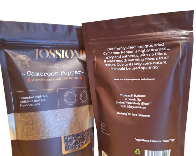 Grounded Cameroon Pepper Spice - 100% Authentic - 250g(8oz) - Etsy