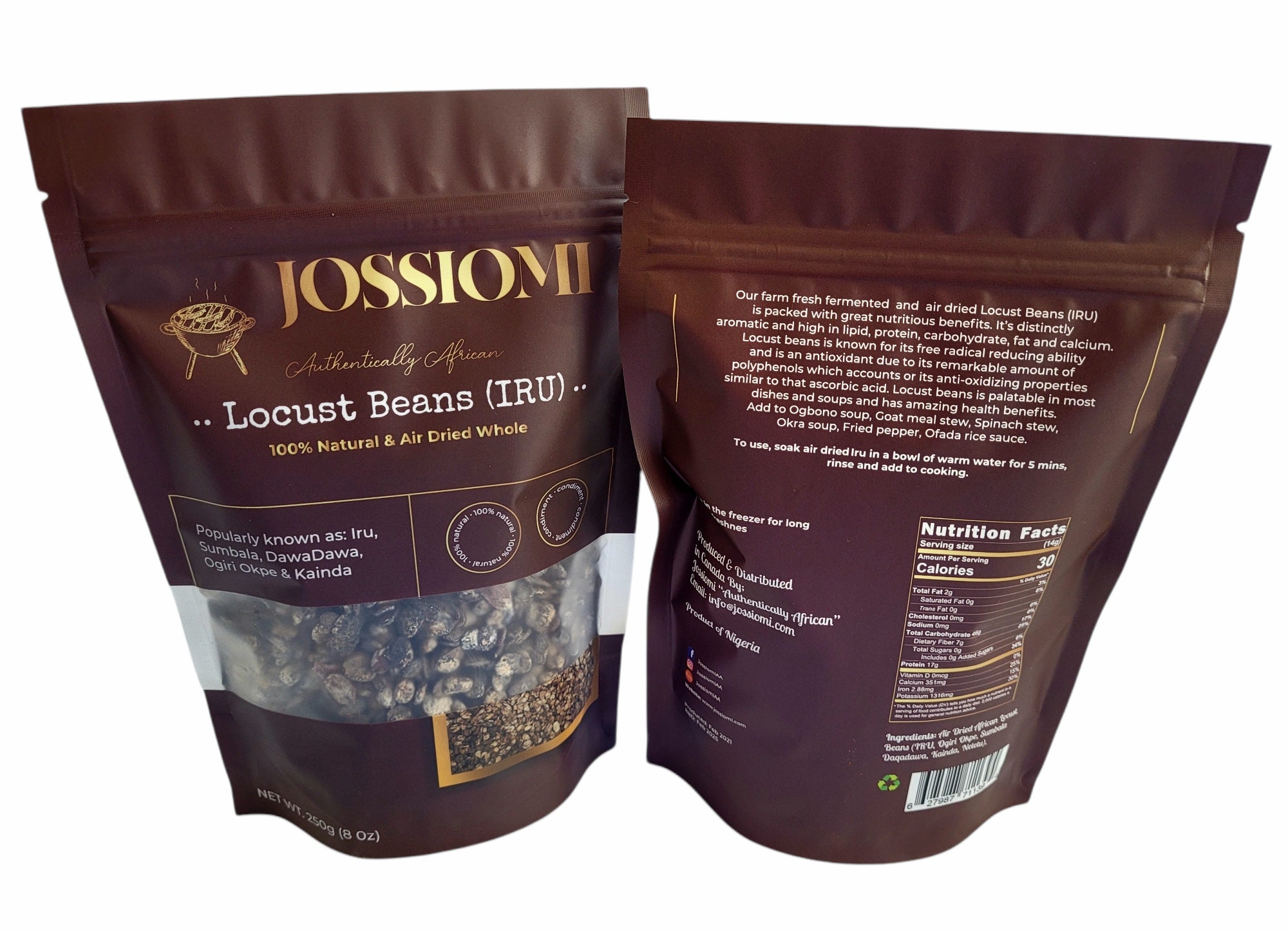 100% Natural & Air-dried Whole Locust Beans (IRU) - 250g (8oz) - Etsy UK