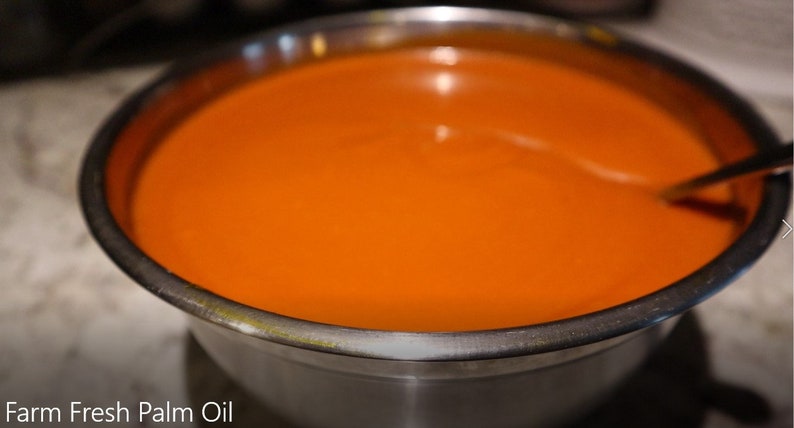 100% Pure & Unrefined Red Palm Oil 1L 35oz - Etsy Canada