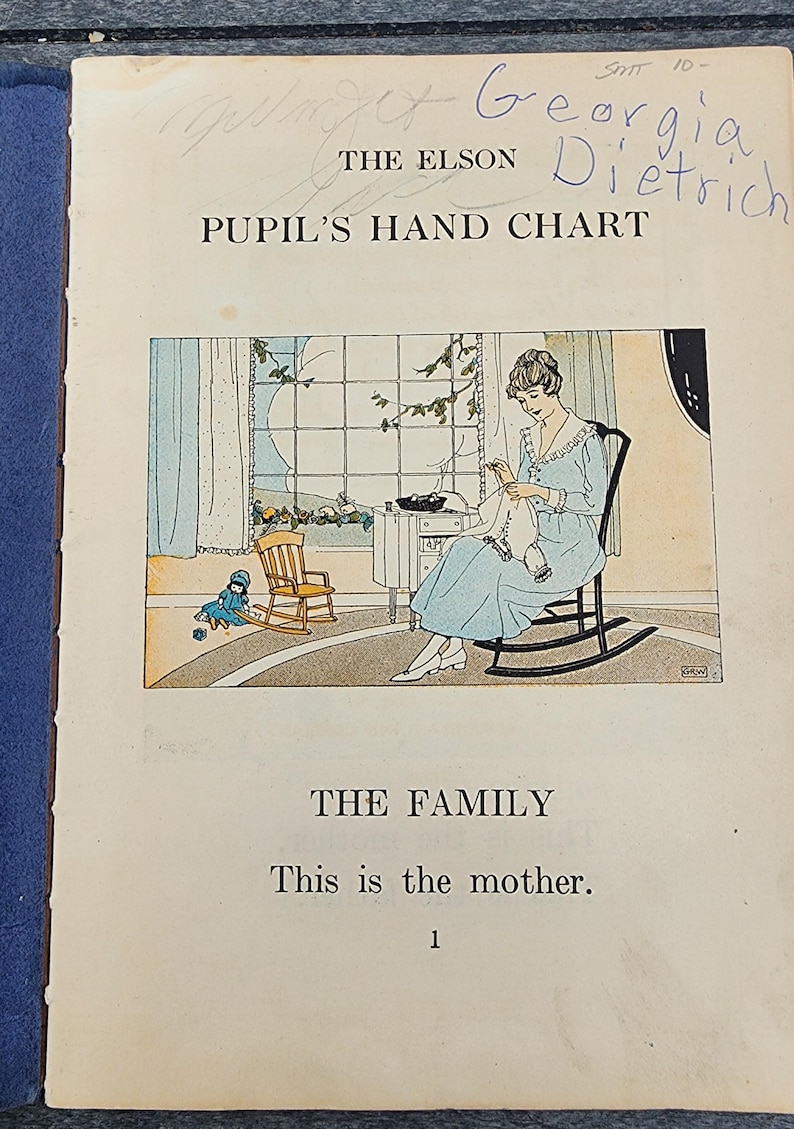 The Elson Pupil's Hand Chart Book - Etsy