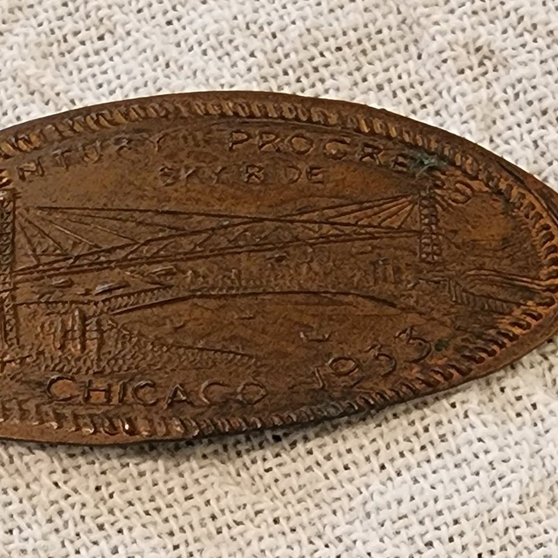 Smashed Penny - Etsy