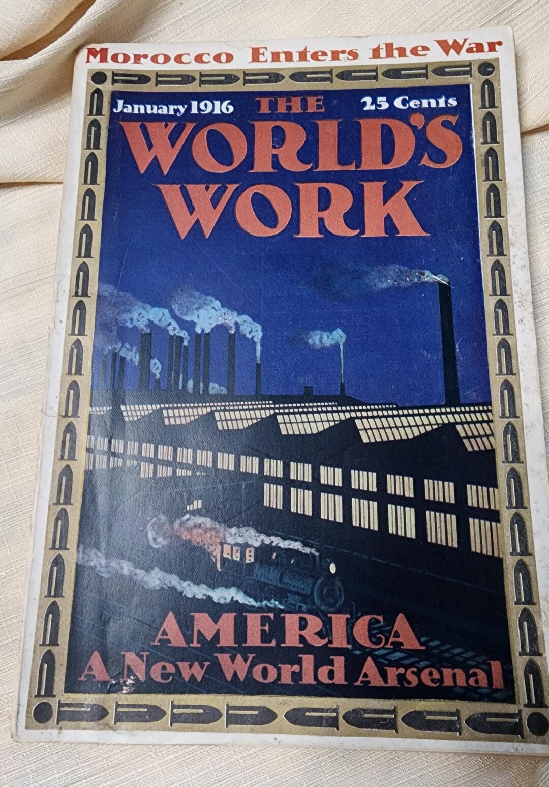 The World's Work Antique Magazine - Etsy