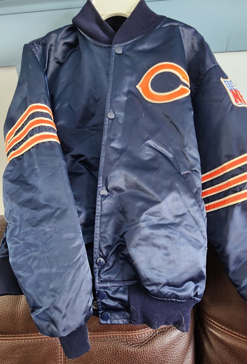 Vintage Satin Bears Starter Jacket - Etsy Vintage Satin Bears Starter Jacket - Etsy