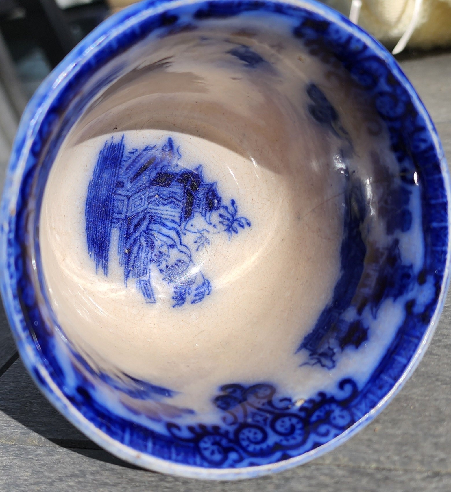 Handleless Antique Tea Cup - Etsy