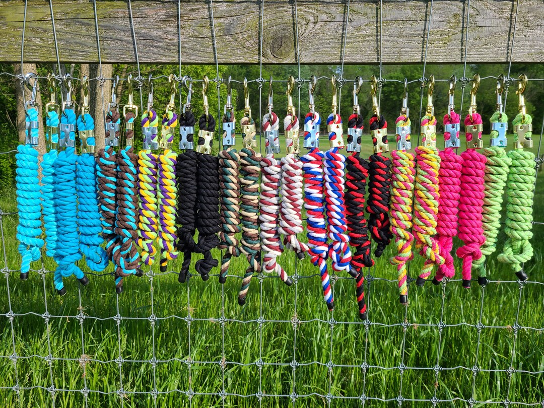 Horse Lead Rope 1/2 Inch X 6 Foot Length - Etsy