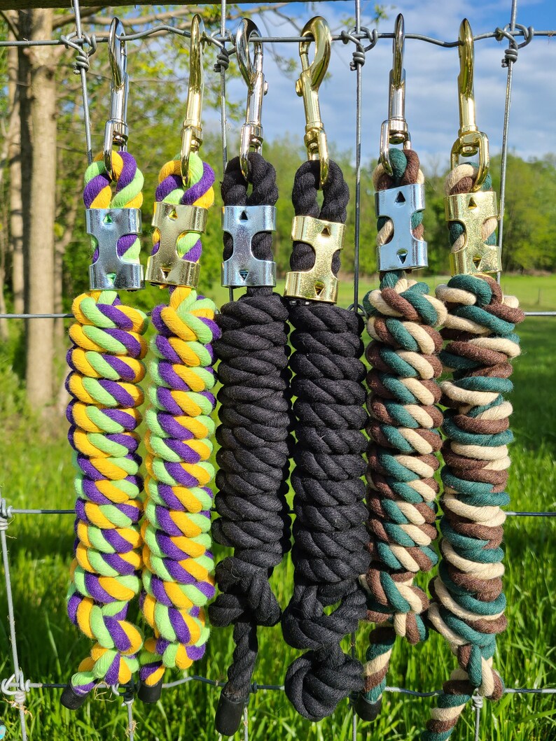 Horse Lead Rope -1/2 Inch X 6 Foot Length - Etsy