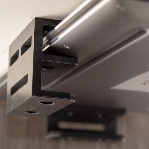 Under Desk Double Decker Laptop Holder Mount Fits Double the - Etsy UK