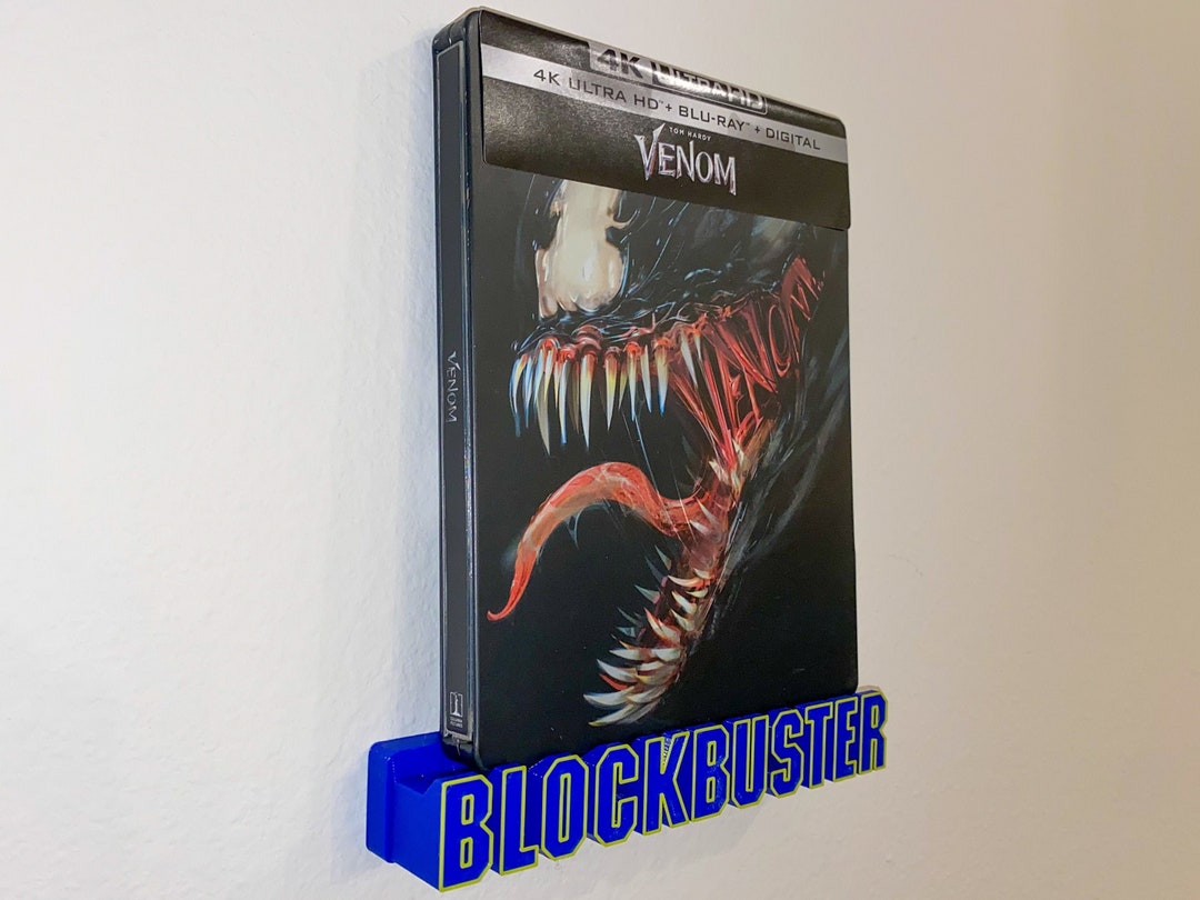 Blockbuster DVD Steel Book Wall Mount Holder - Etsy