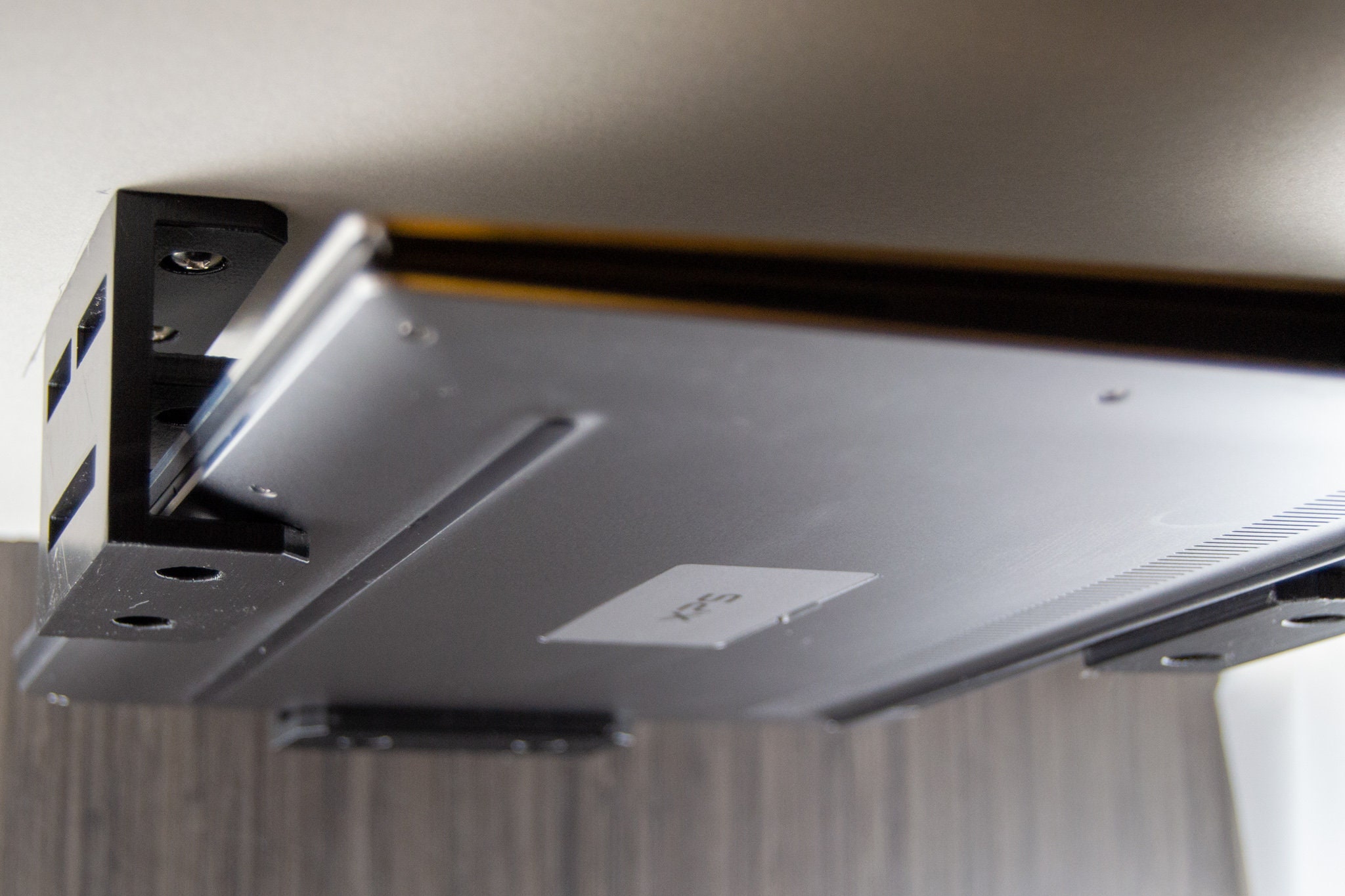 Under Desk Double Decker Laptop Holder Mount Fits Double the - Etsy