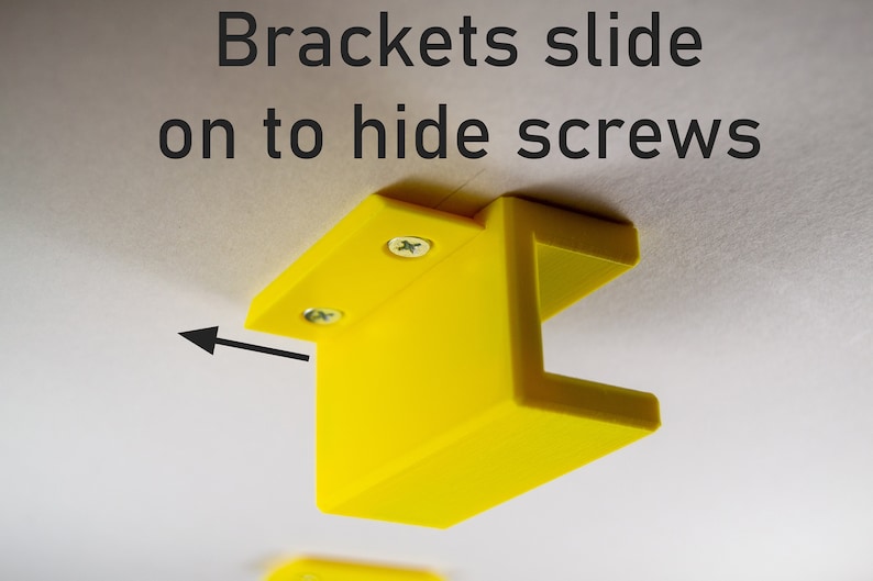 Laptop Under Desk Mount Hidden Screws With Foam Protection - Etsy