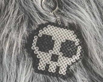 Perler Bead Skull | Etsy
