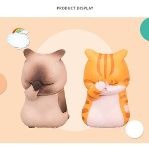 3pcs Tiny Cute Cats Desk Decor Funny Cat Gifts for Cat - Etsy