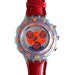 Vintage 1993 Swatch Aqua Chrono RED HARBOR SBG100 - Unworn Mint ...