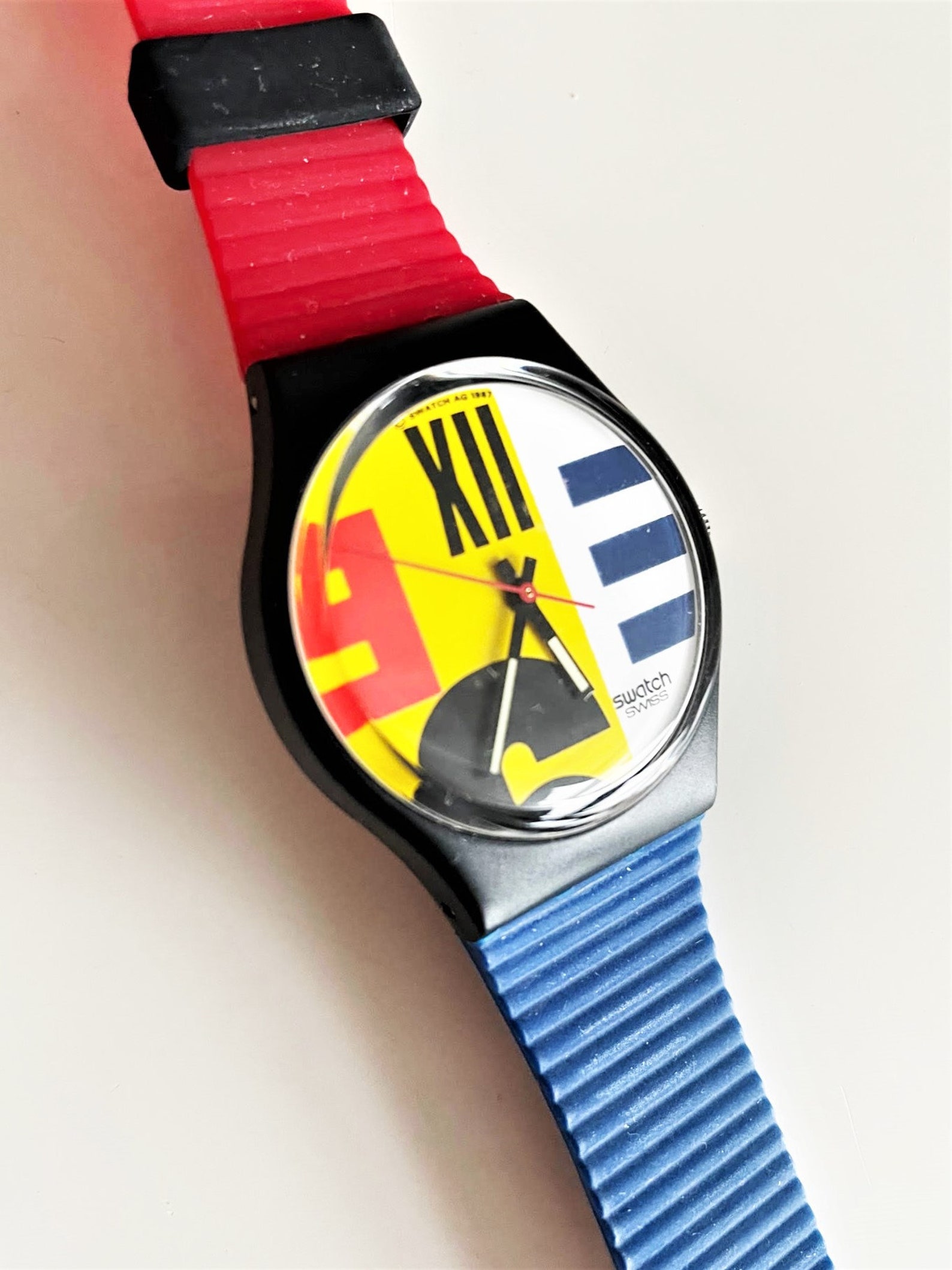 NEW: Rare 1987 Vintage Swatch Gent Original Nine to Six - Etsy