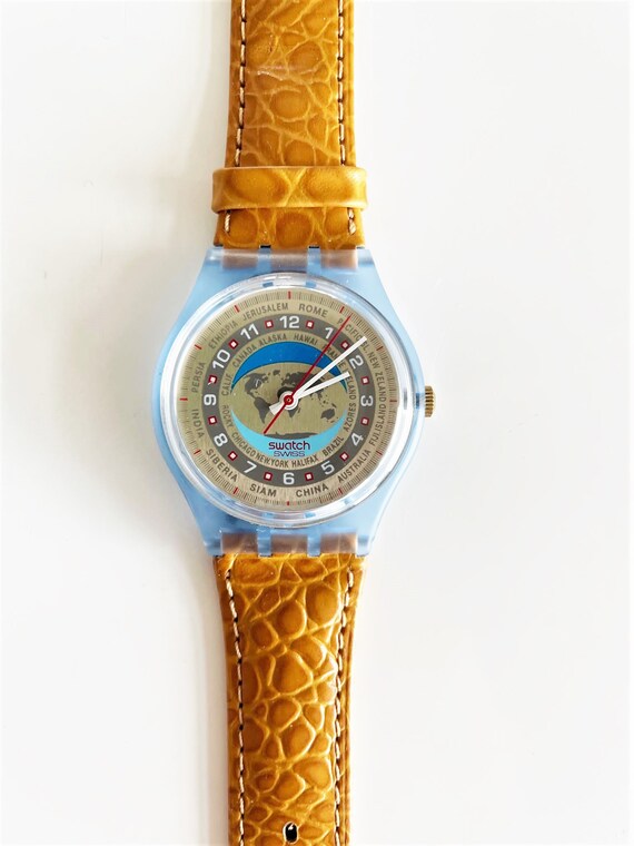 NEW : Vintage 1995 Swatch Gent Original THURSDAY GN147 Mint | Etsy