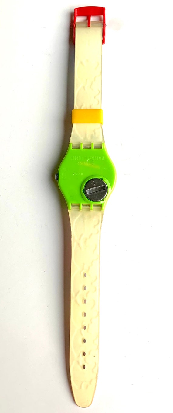Vintage 1998 Swatch watch Gent ALIEN BABY GG175 by Pe… - Gem