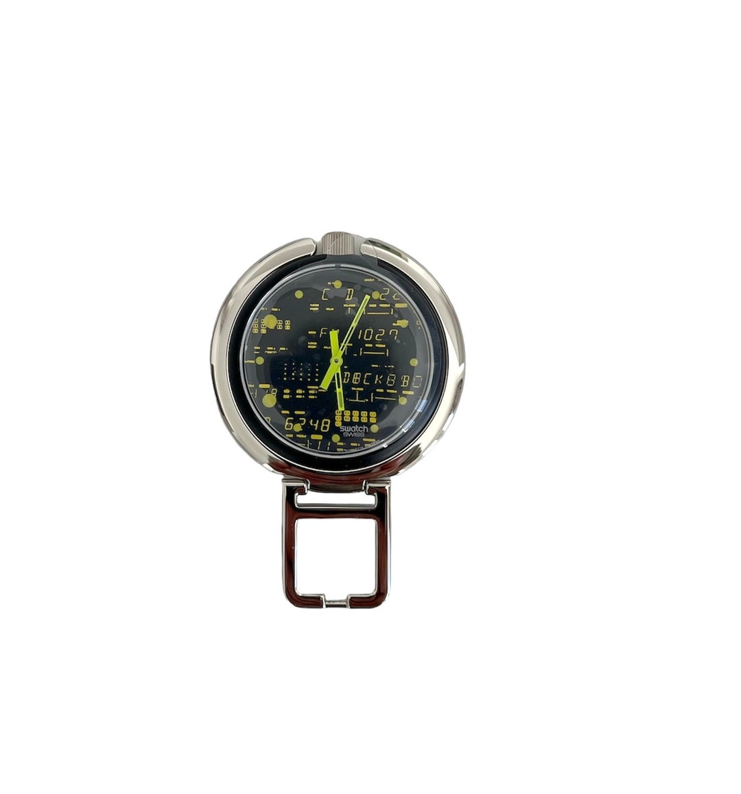 Vintage 1996 Pop up Swatch Alarm Clock CD RACK PUB101 - Mint Condition ...