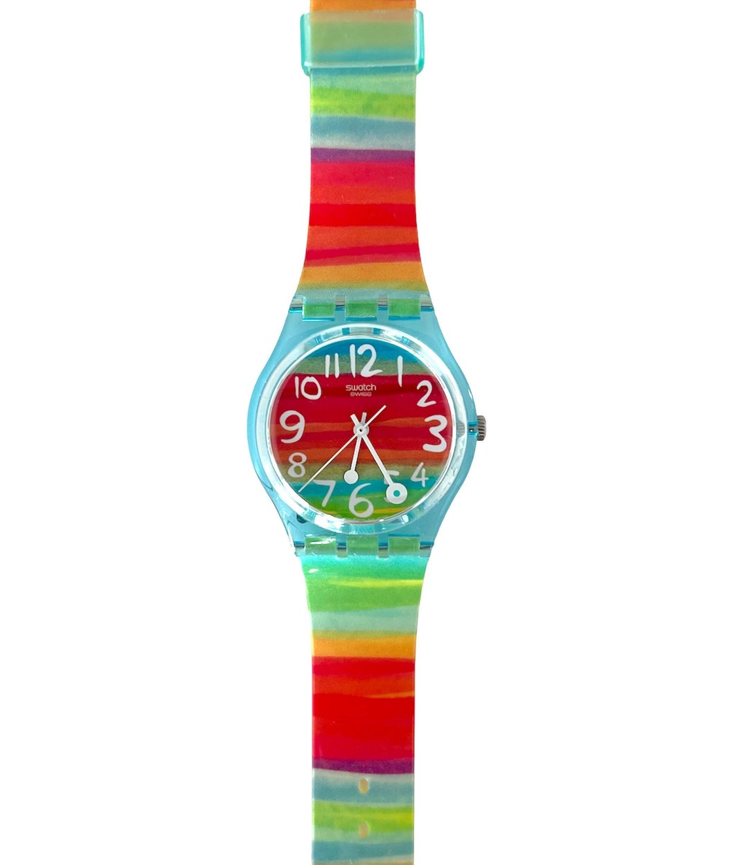 New and Unworn Swatch Gent COLOR THE SKY GS124 Mint Condition New ...