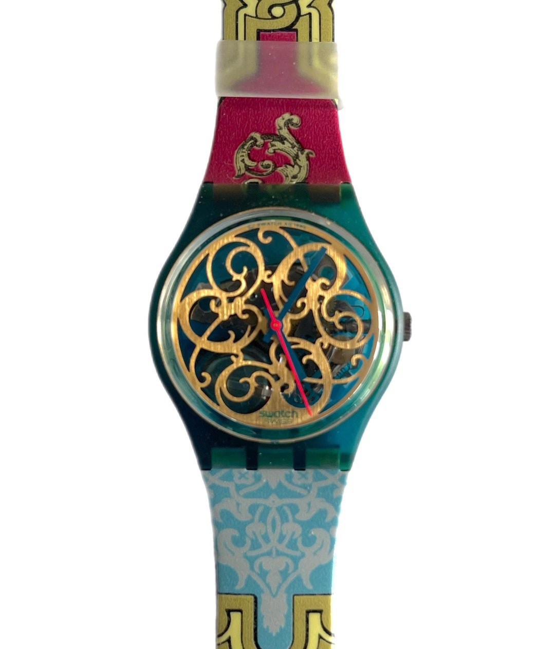 Vintage 1990 Swatch Gent STUCCHI GN107 - Unworn Mint Condition ...