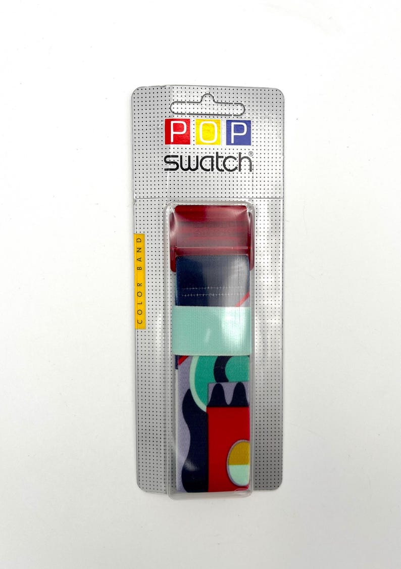 Vintage POP SWATCH Bands From the 90s - Brand New in Sealed Blister ...