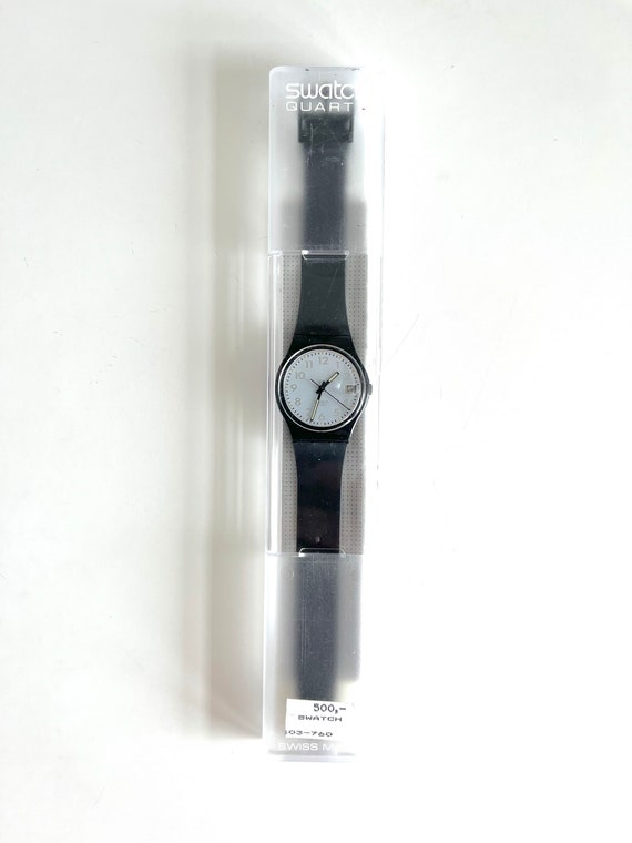 Vintage 1991 Swatch Gent FIXING GB413 - new in box - … - Gem