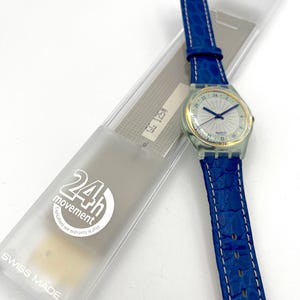 Vintage 1994 Swatch Gent 24H INDEX GG125 - Unworn Mint Condition ...