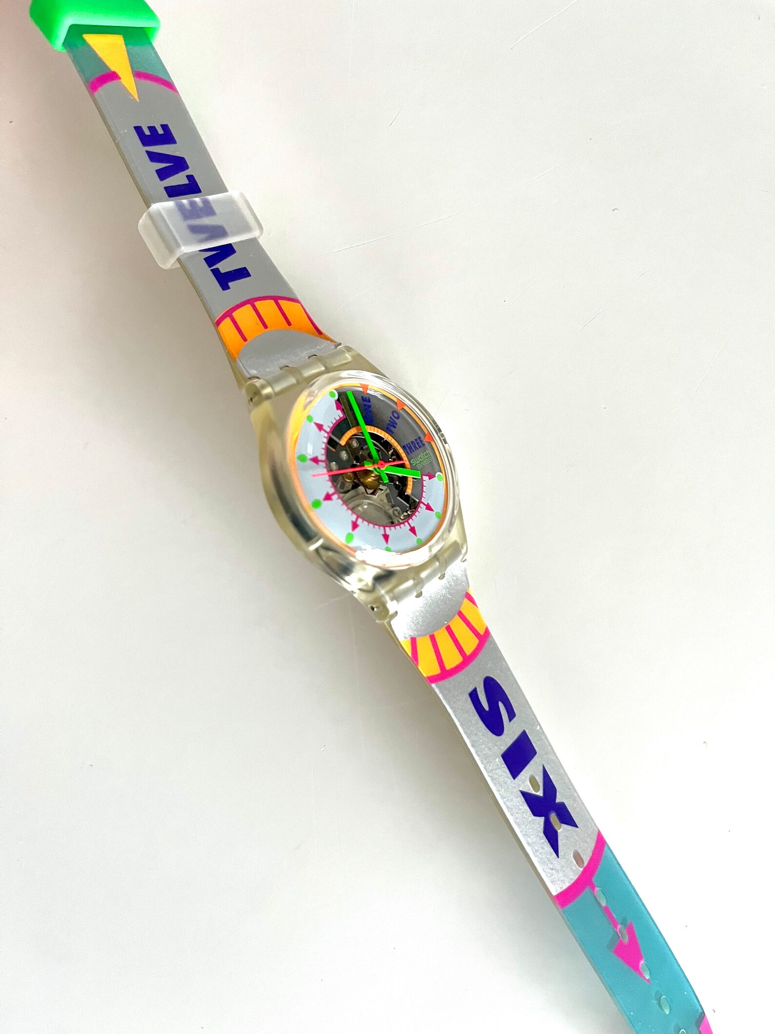 Vintage 1993 Swatch Watch Gent SPORT SECTION GK164 - Unworn Mint ...