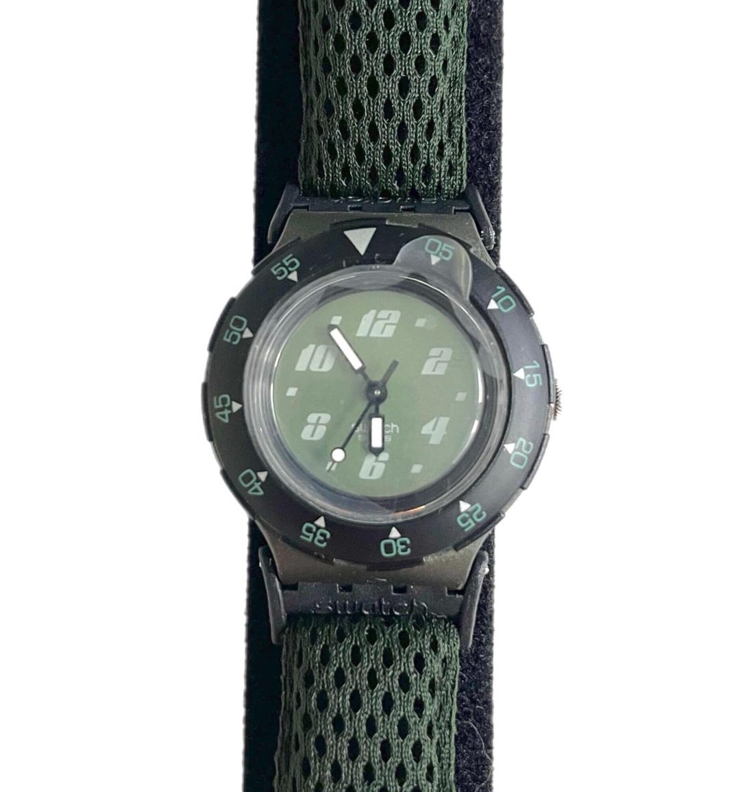 New in Box Vintage Swatch Scuba 200 Access WAX SHG100 - New Battery ...