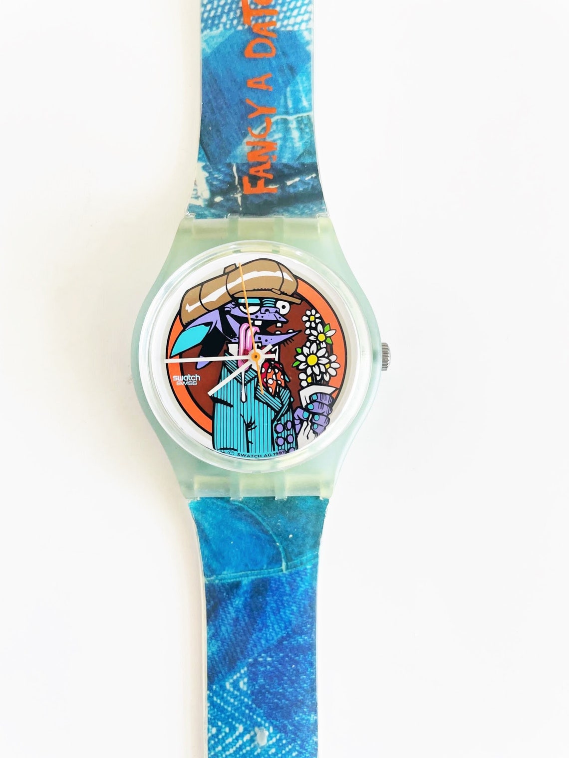 NEW : Vintage 1998 Swatch Gent Original TOMBEUR GN177 | Etsy